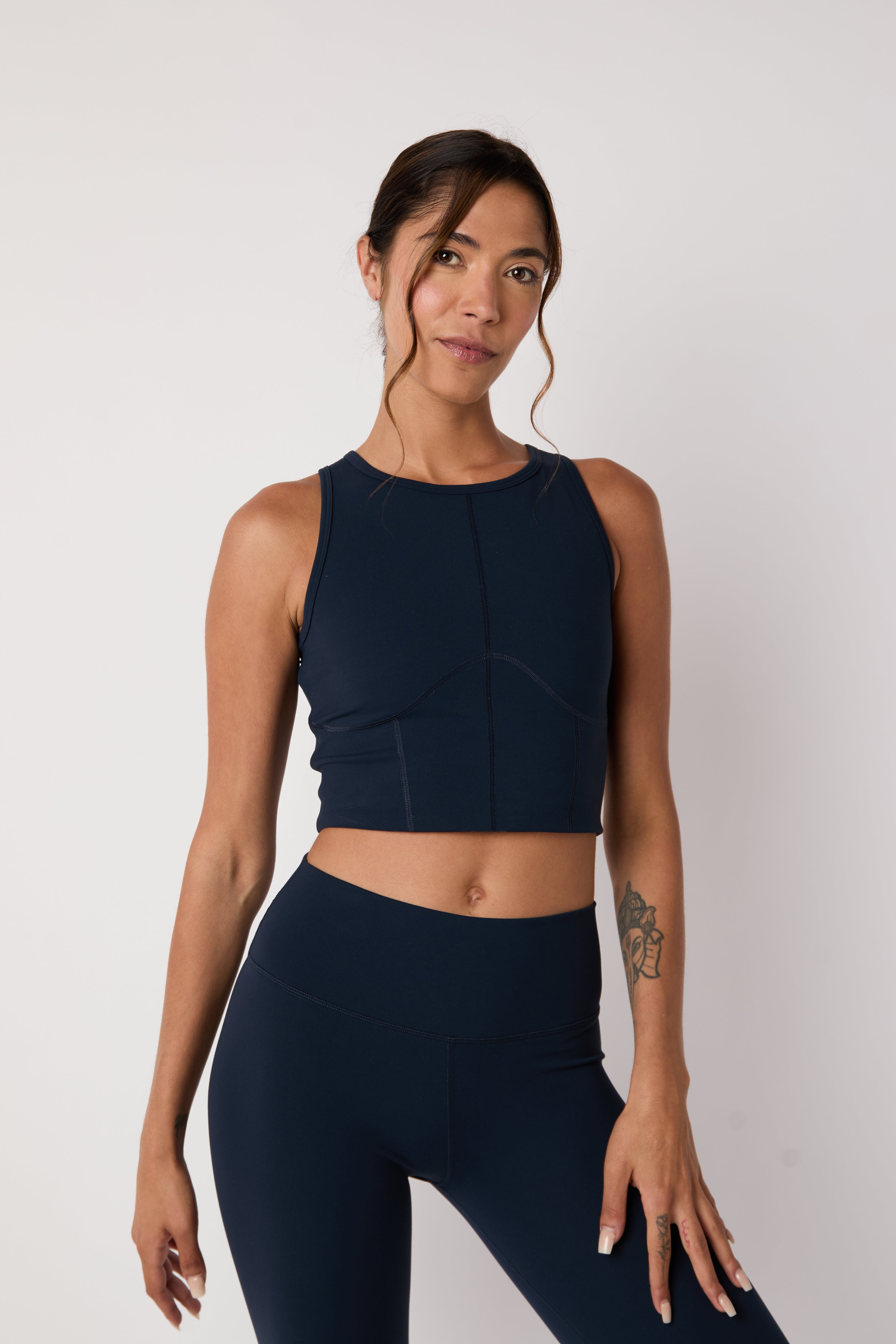 Motivation Bra Vest - True Navy – Asquith
